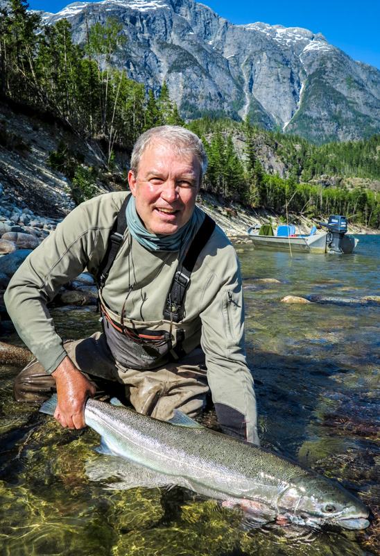 Great Dean Steelhead Caught by Jim Hund at BC West