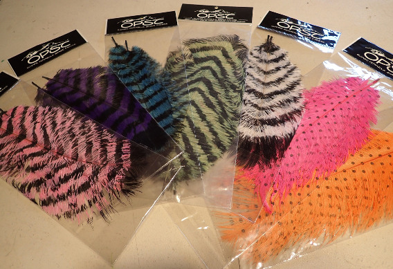 OPST Barred Ostrich Plumes | Ostrich Drabs for Intruders