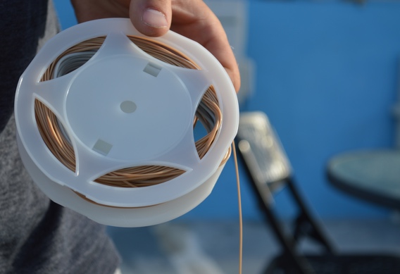 Use Your Line Spool as a Line Winder | Fly Line Maintenance Tips