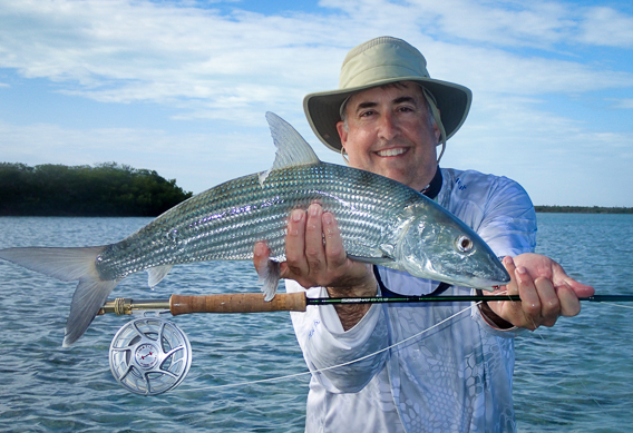 Nice Fish, Chris | Big Bonefish Caught on Fly at Andros South